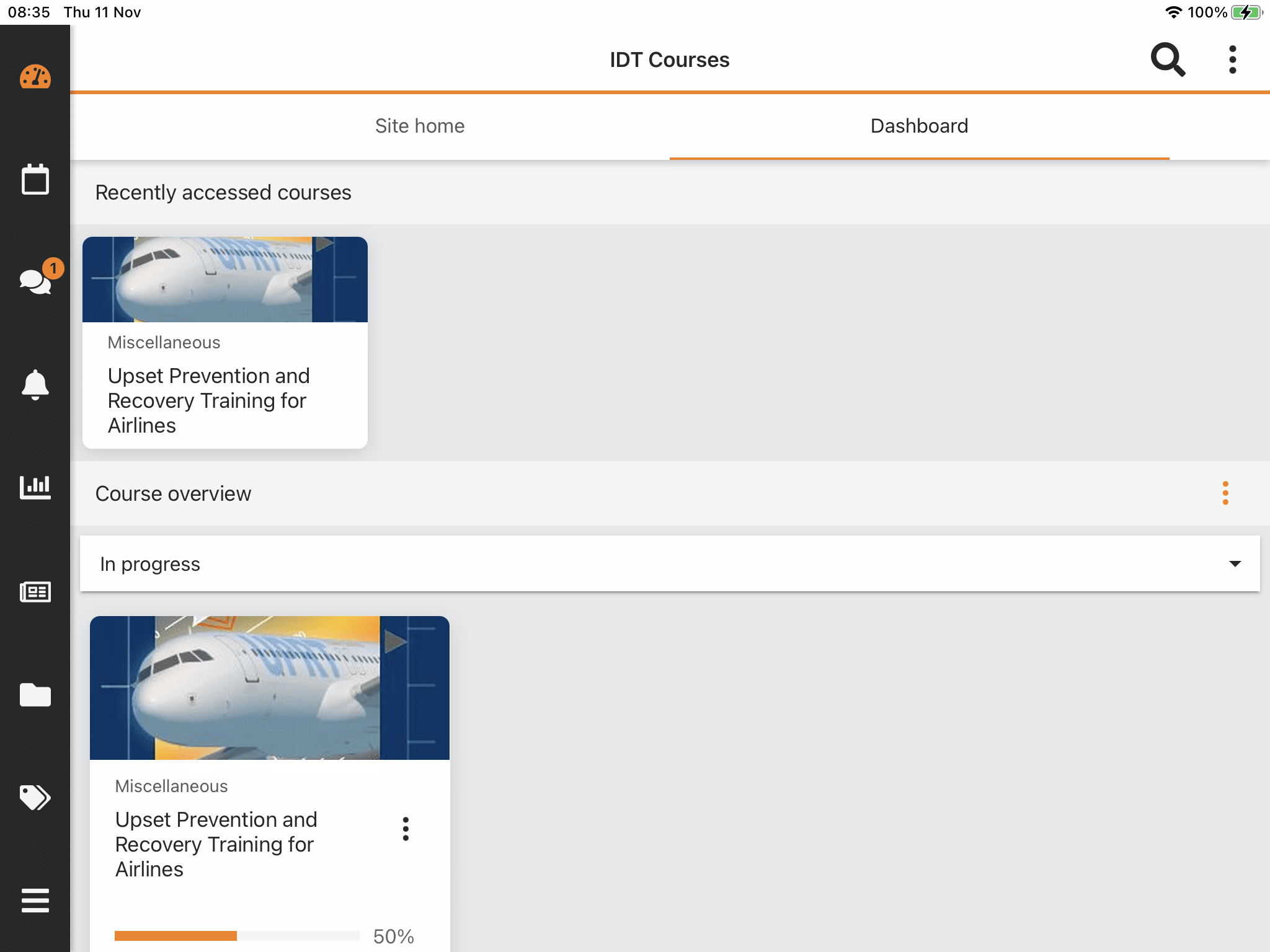 Getting Started with Moodle - UPRT.aero